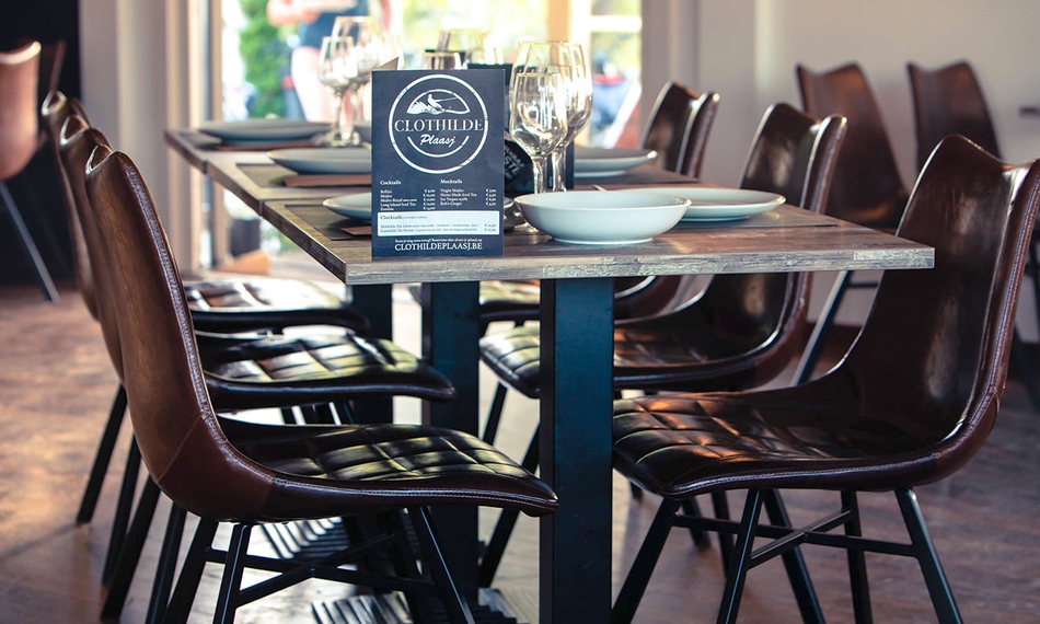 Clothilde Plaasj, 3-gangendiner à la carte bespaar 43% in Mechelen via ...